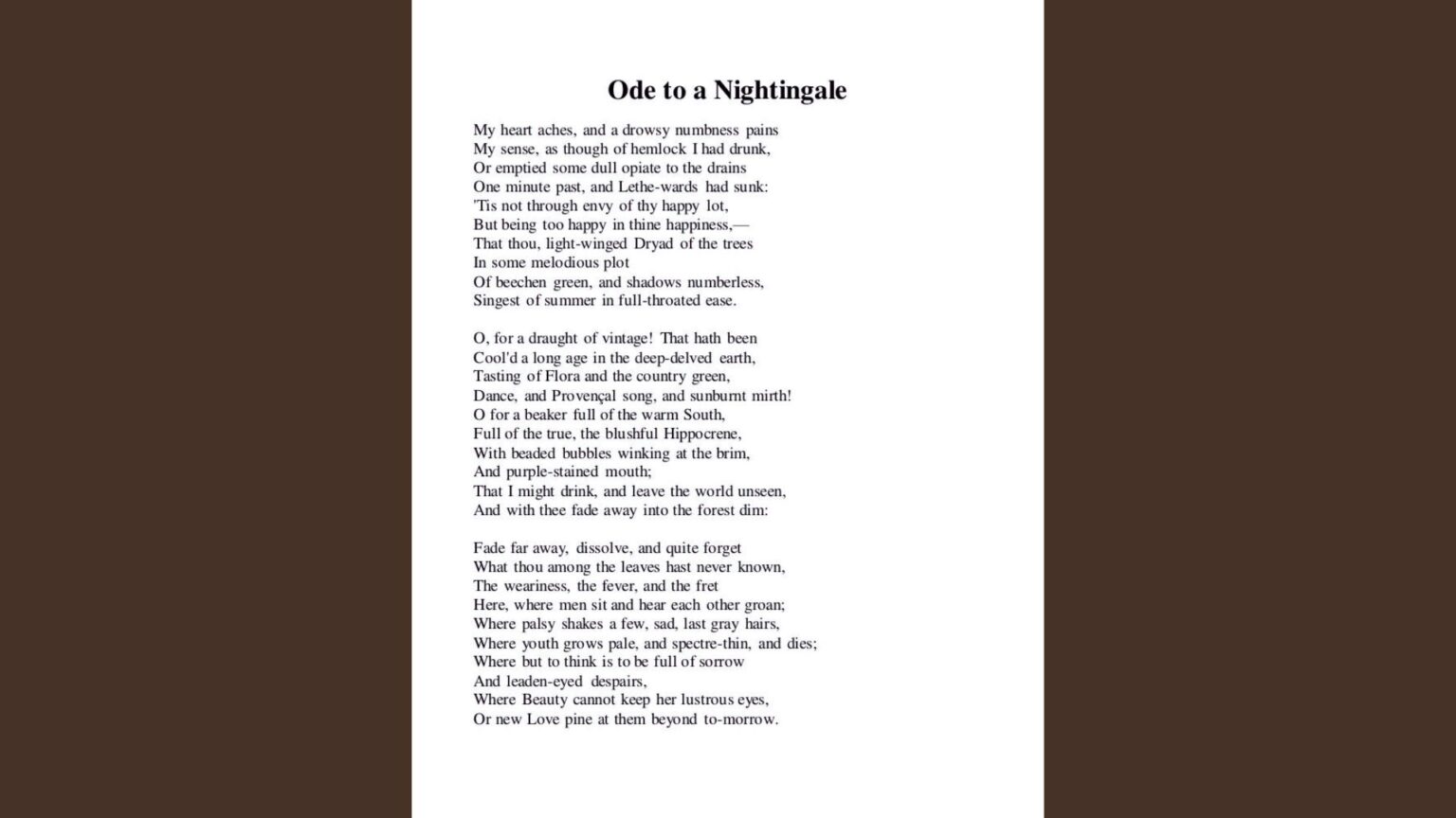 What Is a Ode Poem? Definition With 5 Examples - RememberedLore