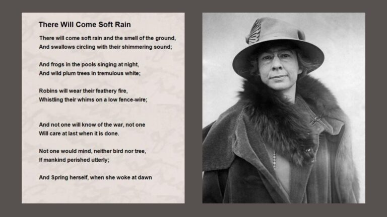 There Will Come Soft Rains Poem: Meaning & Analysis - RememberedLore