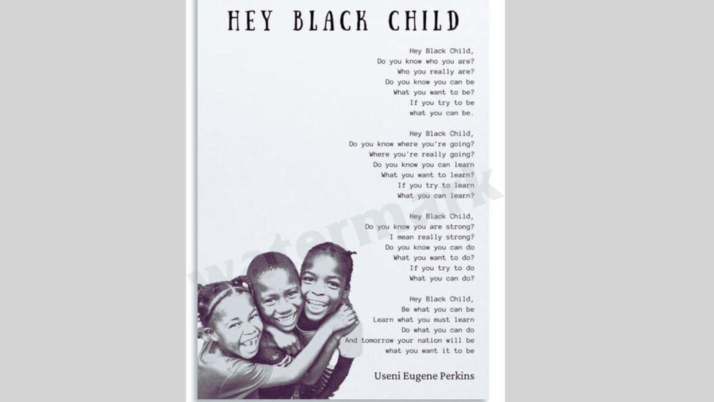 Hey Black Child Poem by Maya Angelou: Who Wrote It? - RememberedLore